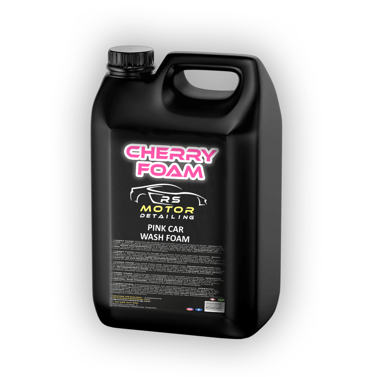 CHERRY FOAM 5L - Champú Lavado – Rs Motor